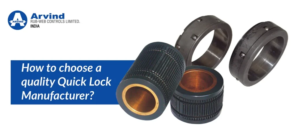 How to choose a quality Quick Lock Manufacturer? - Arvindrubber