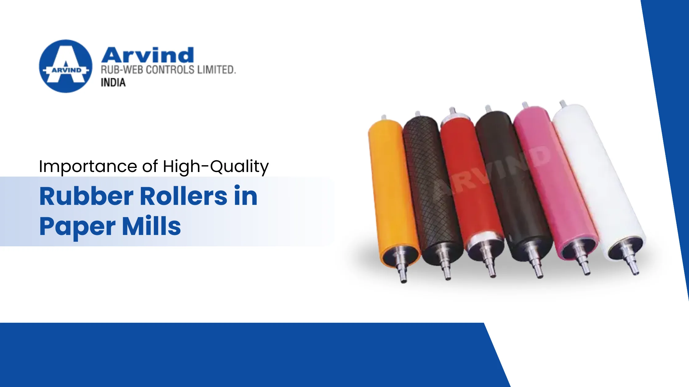 Importance of High-Quality Rubber Rollers in Paper Mills